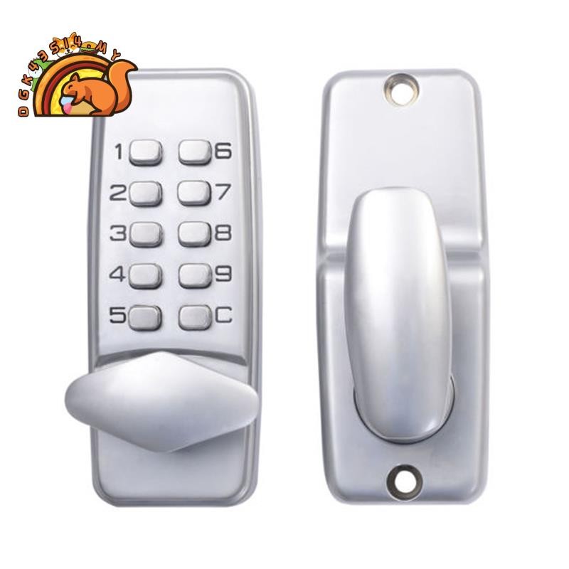 Digital mechanical code lock keypad password Door opening lock | Shopee ...