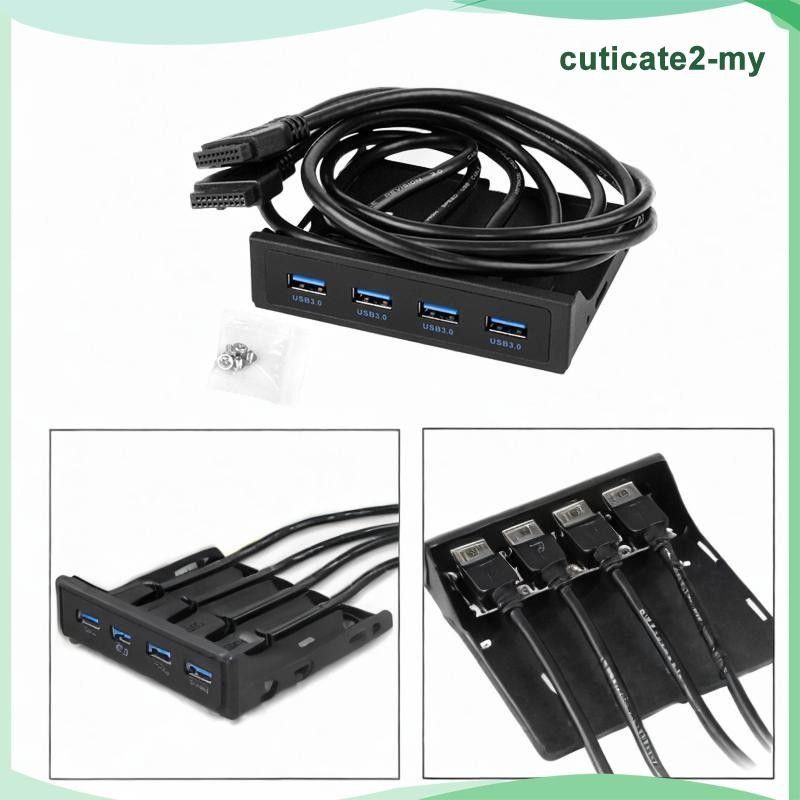 [CuticateddMY] Front Panel USB Hub for PC Computer PC Front Panel ...