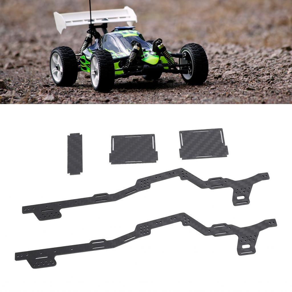 Soxii Carbon Fiber Chassis Frame Kit for Axial SCX24 Power Wagon RC ...