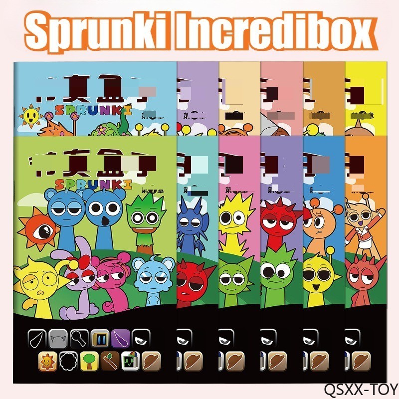 Sprunki Incredibox Children's Hand Drawn and Copied Picture Books ...