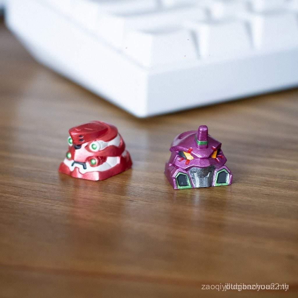 Neon Genesis Evangelion EVA Unit-01 Unit-02 3D Resin Print White Model ...