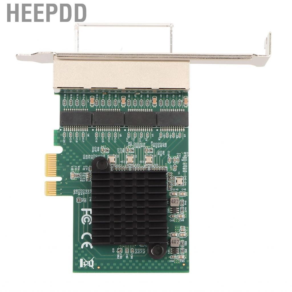 HEEPDD NA8111 T4 4-Port Gigabit Ethernet PCIe X1 Network Interface Card ...