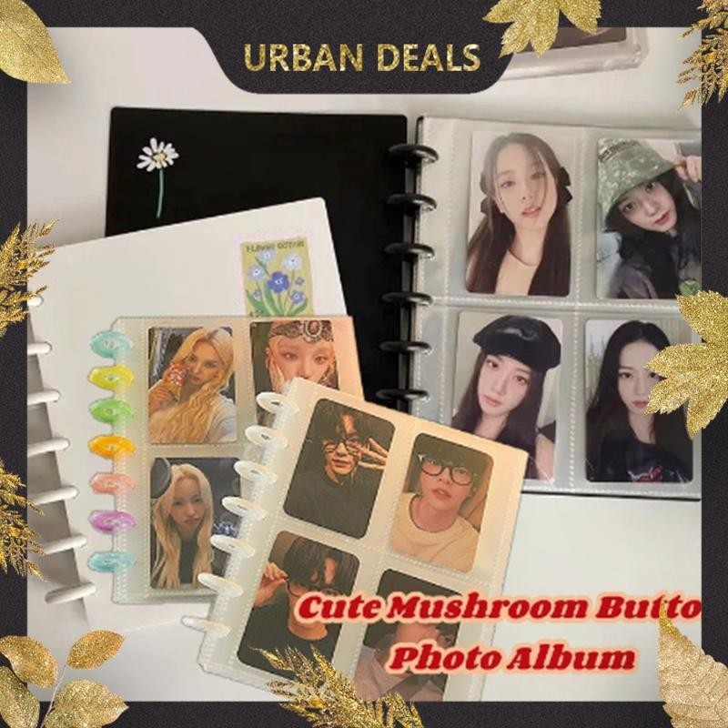 INS A5 Binder 7holes Photo Album Postcard Organizer Notebook Cover ...