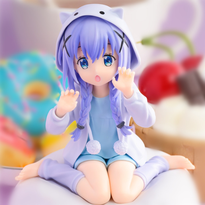 10CM Anime Is The Order A Rabbit Kafuu Chino Hoto Kokoa Action Figure ...