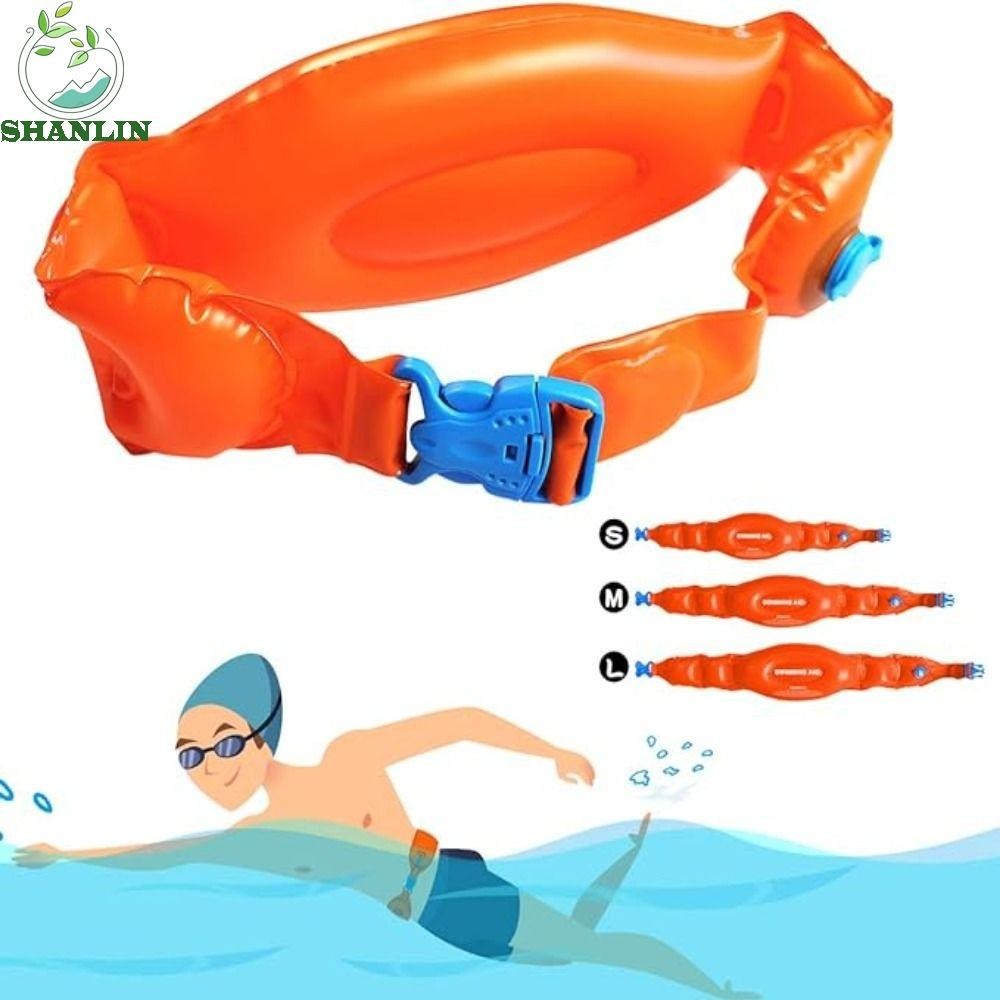 SHANLIN Swimming Training Aid, Floatation Belt Pool Float Inflatable ...