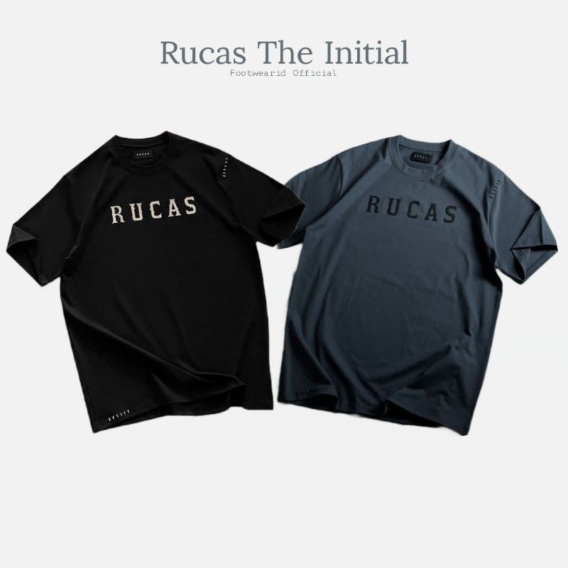 Rucas The Initial Hand Stitch Vintage Blue Tee - Rucas The Initial ...