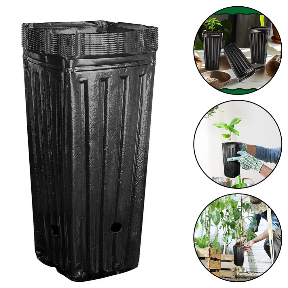 WHOOPS~Reusable Plastic Deep Nursery Tree Pot 7 8 inch Height Ideal for ...
