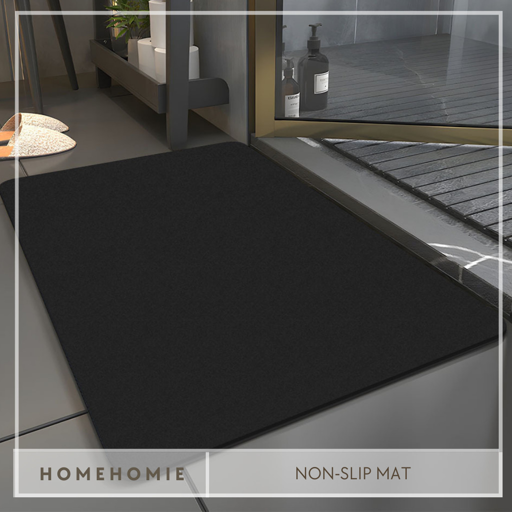 Homehomie Simple Plain Anti-Slip Floor Mat Carpet Bathroom Floor Mat ...