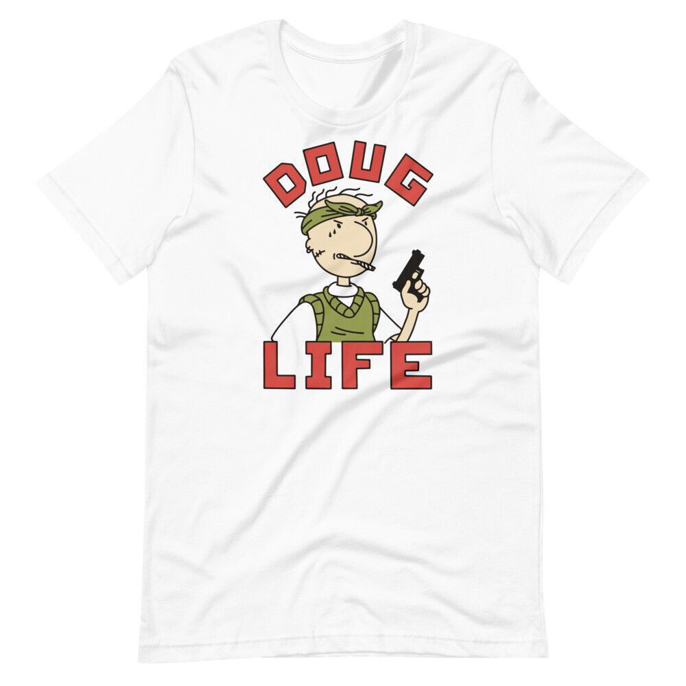 Doug 90S Tv Shows Parody Nickelodeon Tee Short-Sleeve Unisex T-Shirt ...