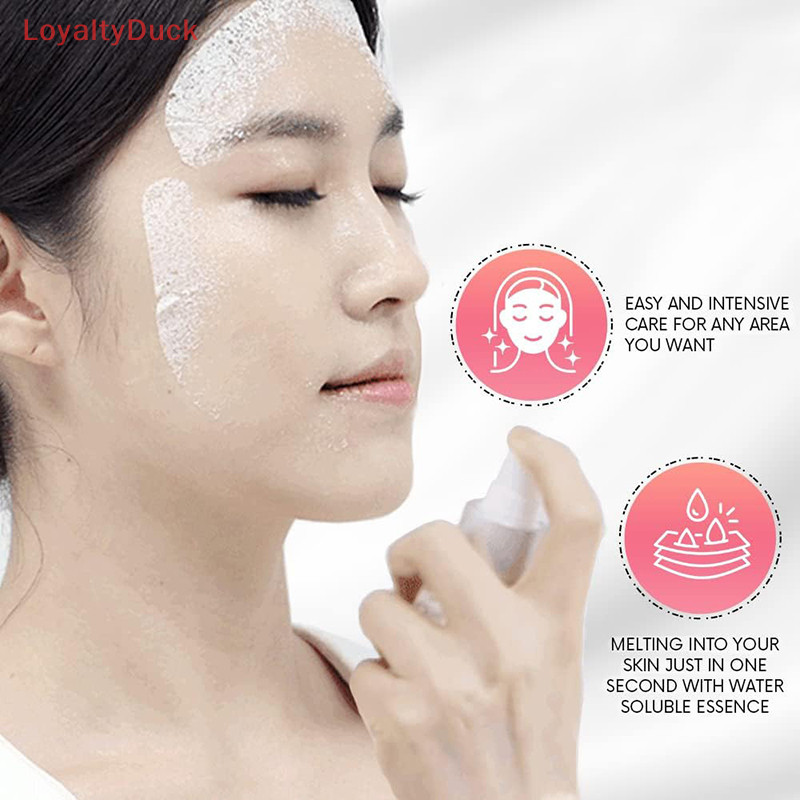 [LoyaltyDuck] Collagen Film Paper Soluble Facial Mask Face Skin Cheek ...
