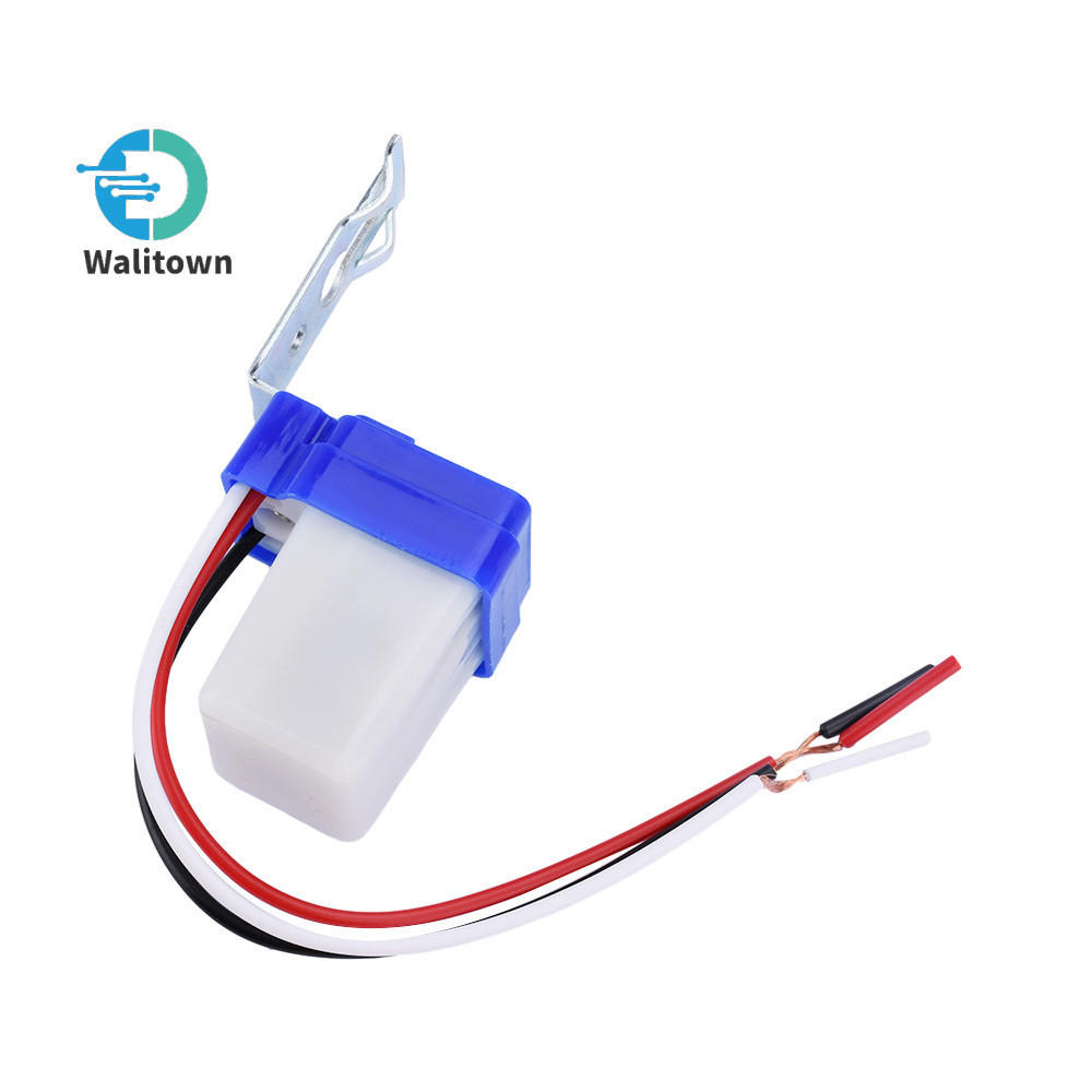 AS-10 10A AC220/110V/DC24/12V Light Sensor Light Control Switch ...