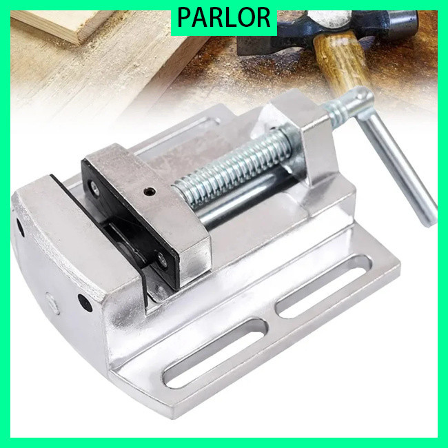 LTH Mini Aluminum Flat Clamp Table Bench Vise Fixing Tool, Double Track ...
