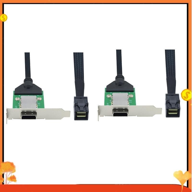 External Mini SAS HD SFF-8088 26P PCBA Female Adapter with Low Profile ...