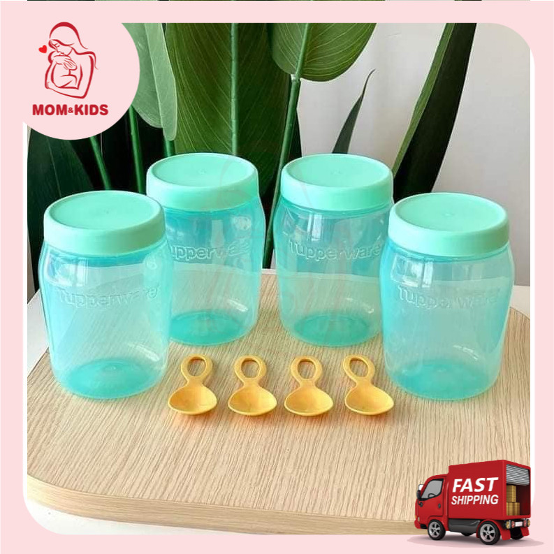 Tupperware 550ml Universal Jar New Size Pink Bekas Kuih Raya Gift Set ...