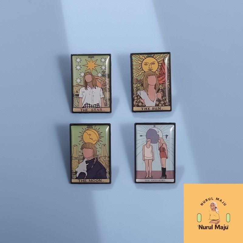 XHsubMIniJoinPin Famous Singer Taylor Swift Enamel Pins Printed Art The ...