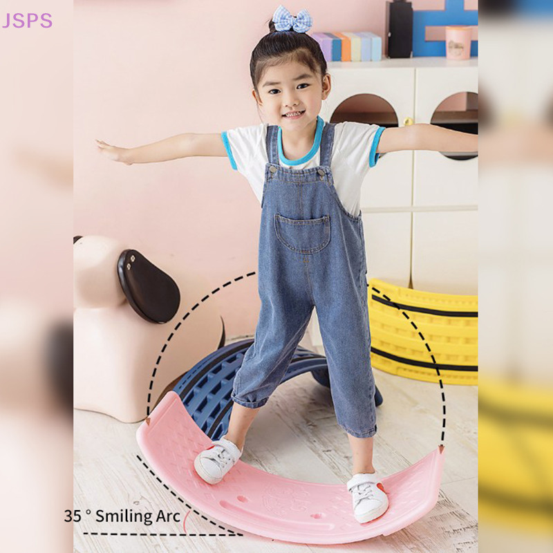 JSPS Kids Rocking Balance See Board Training Equipment Game Teeterboard ...