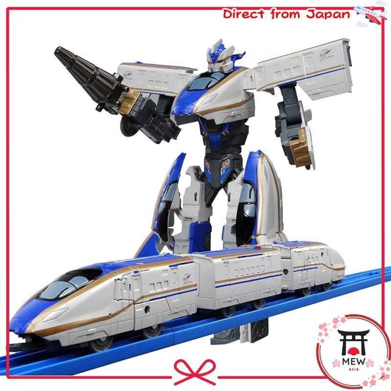 Plarail Shinkansen Transforming Robot Shinkalion E7 Kagayaki | Shopee ...
