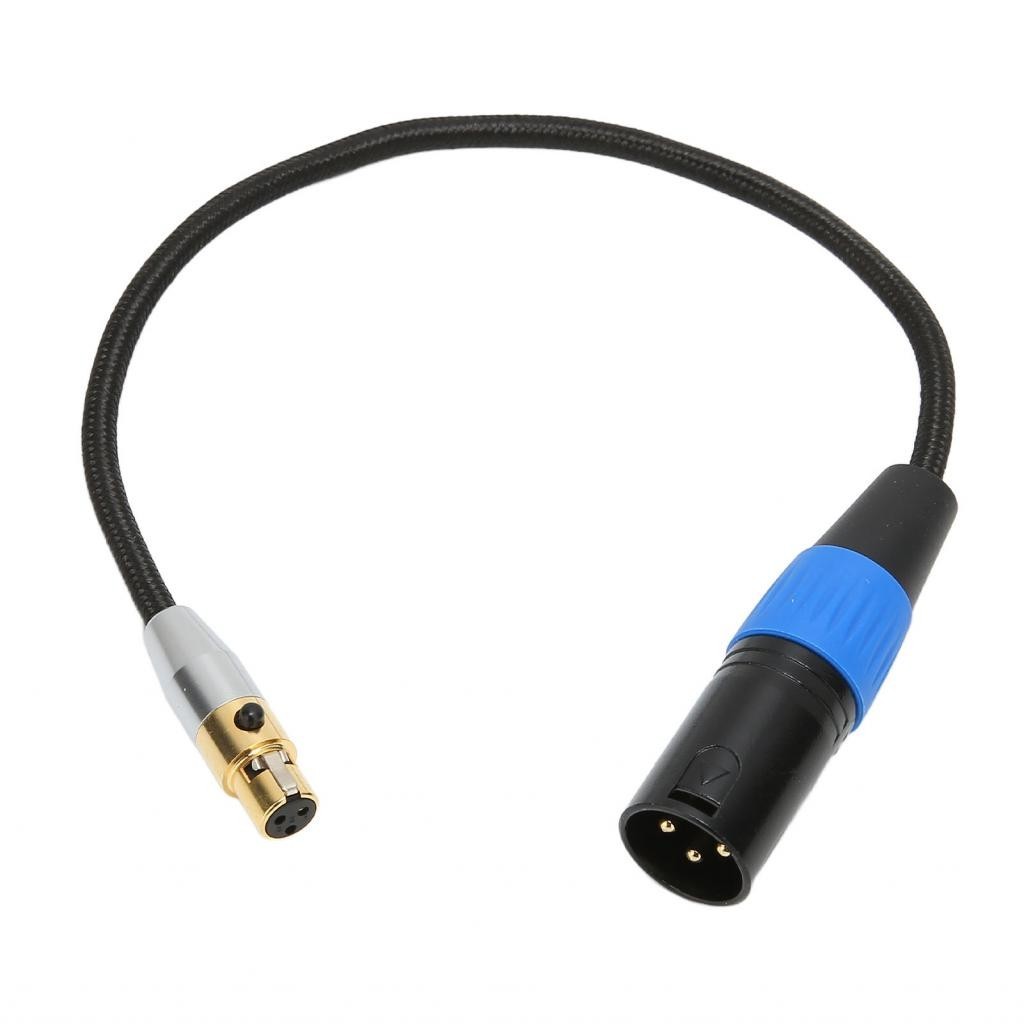 Ssrroo XLR Male To Mini Female Cable Professional 3 Pin Adapter CRY ...