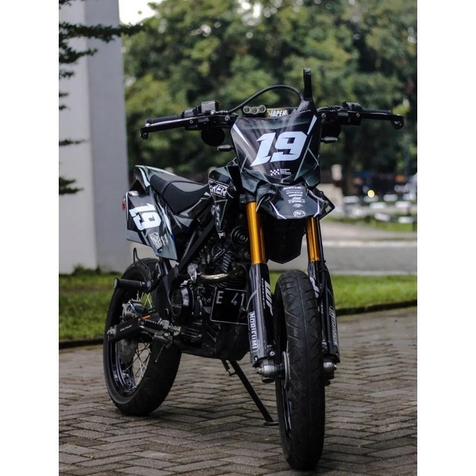 D tracker decal - d tracker sticker - deca DTX - kawasaki dtracker ...
