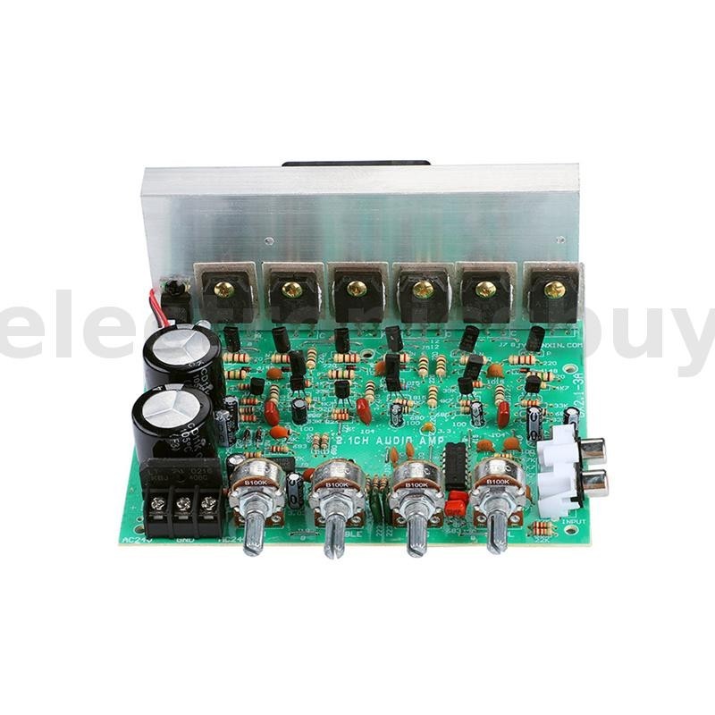 High Power Audio Amplifier Board 2.1 Channel Subwoofer Amplifier Board ...