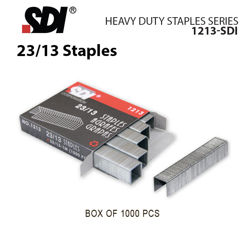 SDI 1213-SDI Heavy Duty Staples (1000 pcs/box) | Shopee Malaysia