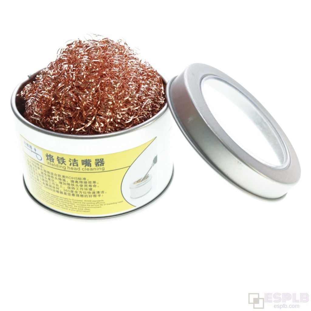 Desoldering Soldering Iron Cleaner Box Cleaning Ball Mesh Filter Nozzle ...