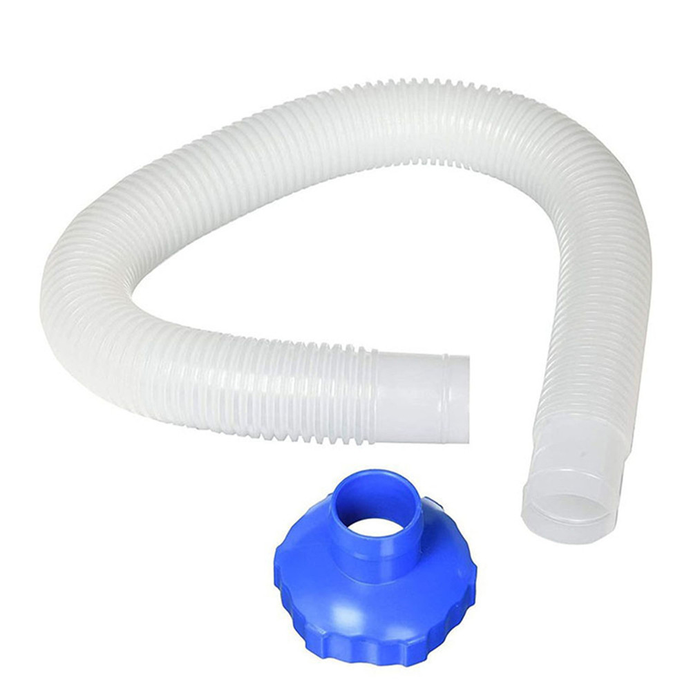 Above Ground Pool Adapter White Skimmer Hose Replacement Accessories ... Above Ground Pool Adapter White Skimmer Hose Replacement Accessories ...