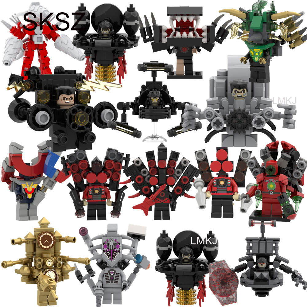 Compatiable with LEGO Skibidi Toilet Titan Toy Titan mini Action ...