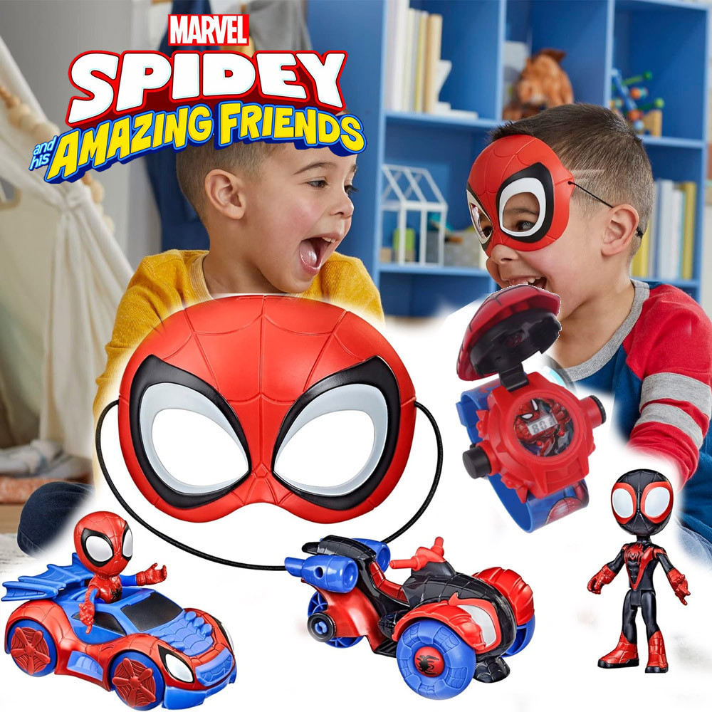Spidey and His Amazing Friends Super Spidey Set, Role Play Toys, Toy ...