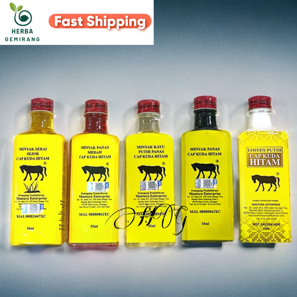 💯 MINYAK CAP KUDA HITAM MASTURA PANAS SEJUK LOSYEN CAP KUDA HITAM ...