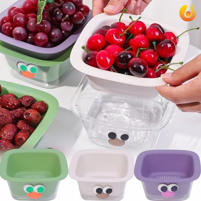 Double-layer Vegetable Fruit Drainer Basket - Minimalist ...