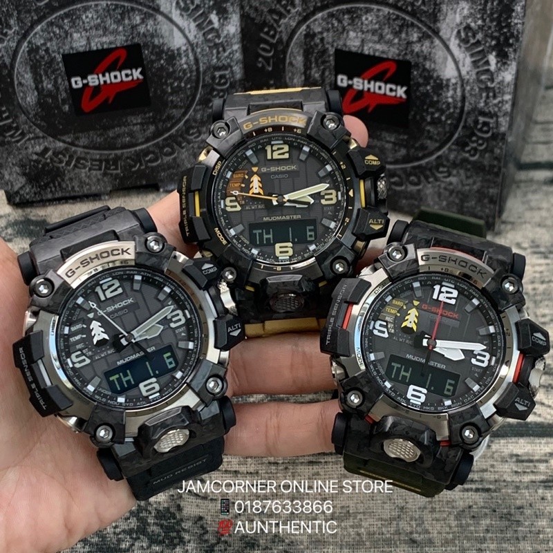 Casio G-SHOCK GWG-2000-1A1/GWG-2000-1A3/GWG-2000-1A5 MUDMASTER SERIES ...
