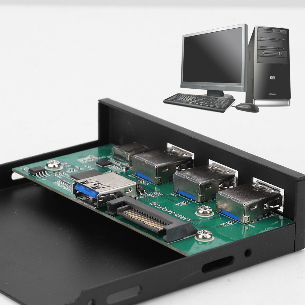 Cancanshop PC Front Panel Sturdy Type C Interface Simple Installation ...