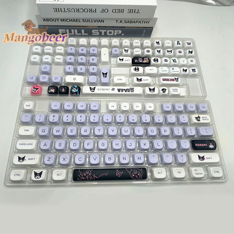 [Mangobeer] Sanrio Anime Kawaii Kuromi Keycaps Cartoon Style Mechanical ...