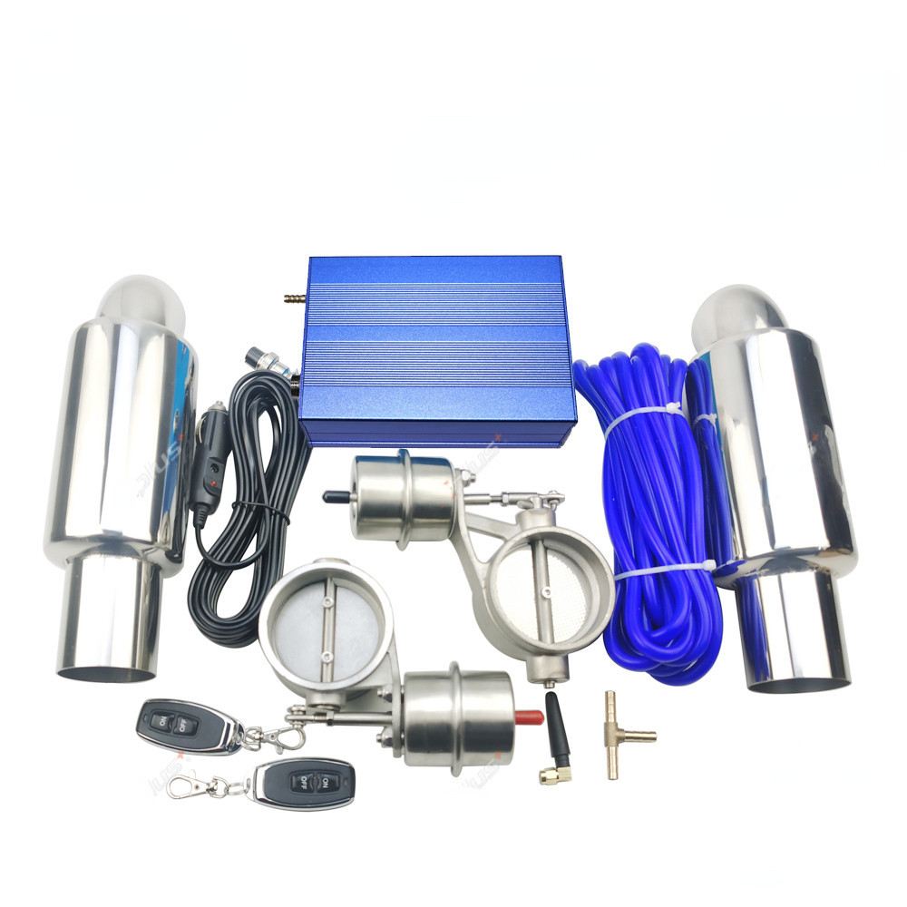Car Exhaust Pipe Control Valve dampers Vacuum Pump Controller Device ...