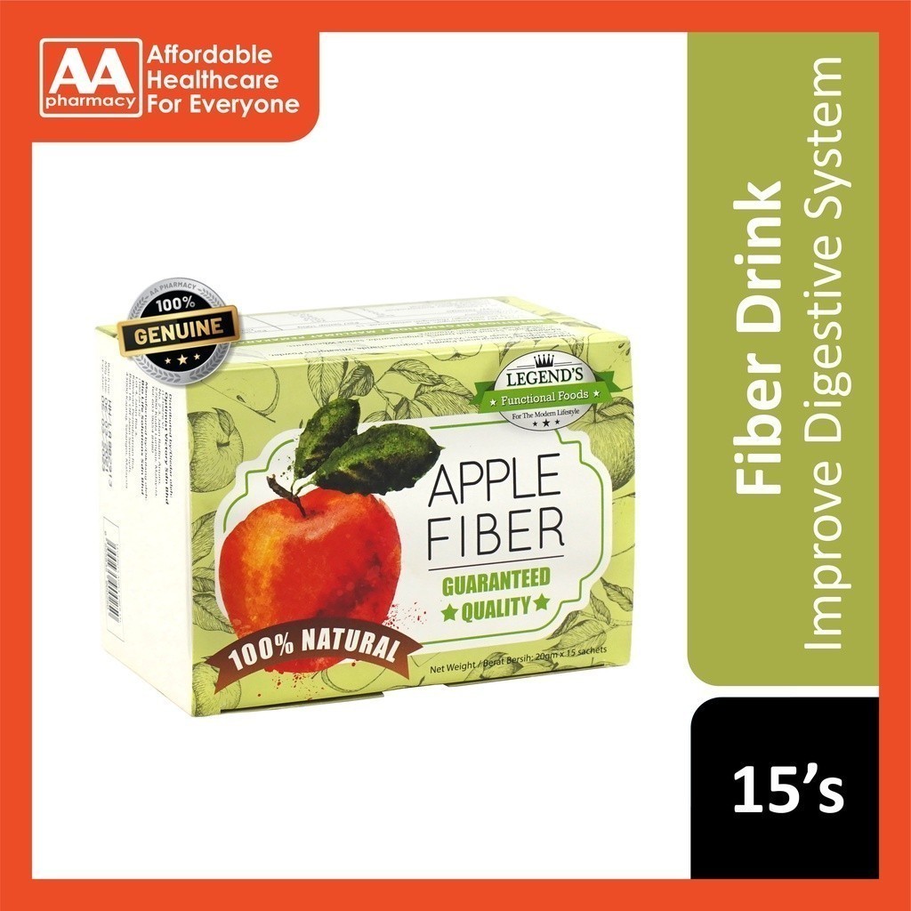 Legend's Apple Fiber Sachet 20gx15's | Shopee Malaysia