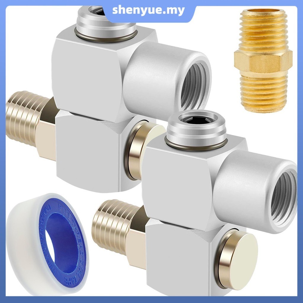 Air Tool Swivel Fitting 1/4inch NPT Male Thread Aluminum Alloy Air ...