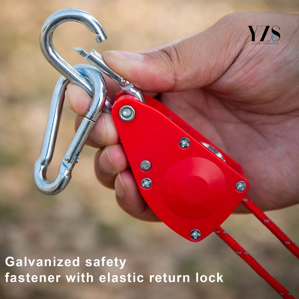 Y-S Adjustable Rope Hanger Heavy Duty Ratchet Tie Down Strap Self ...