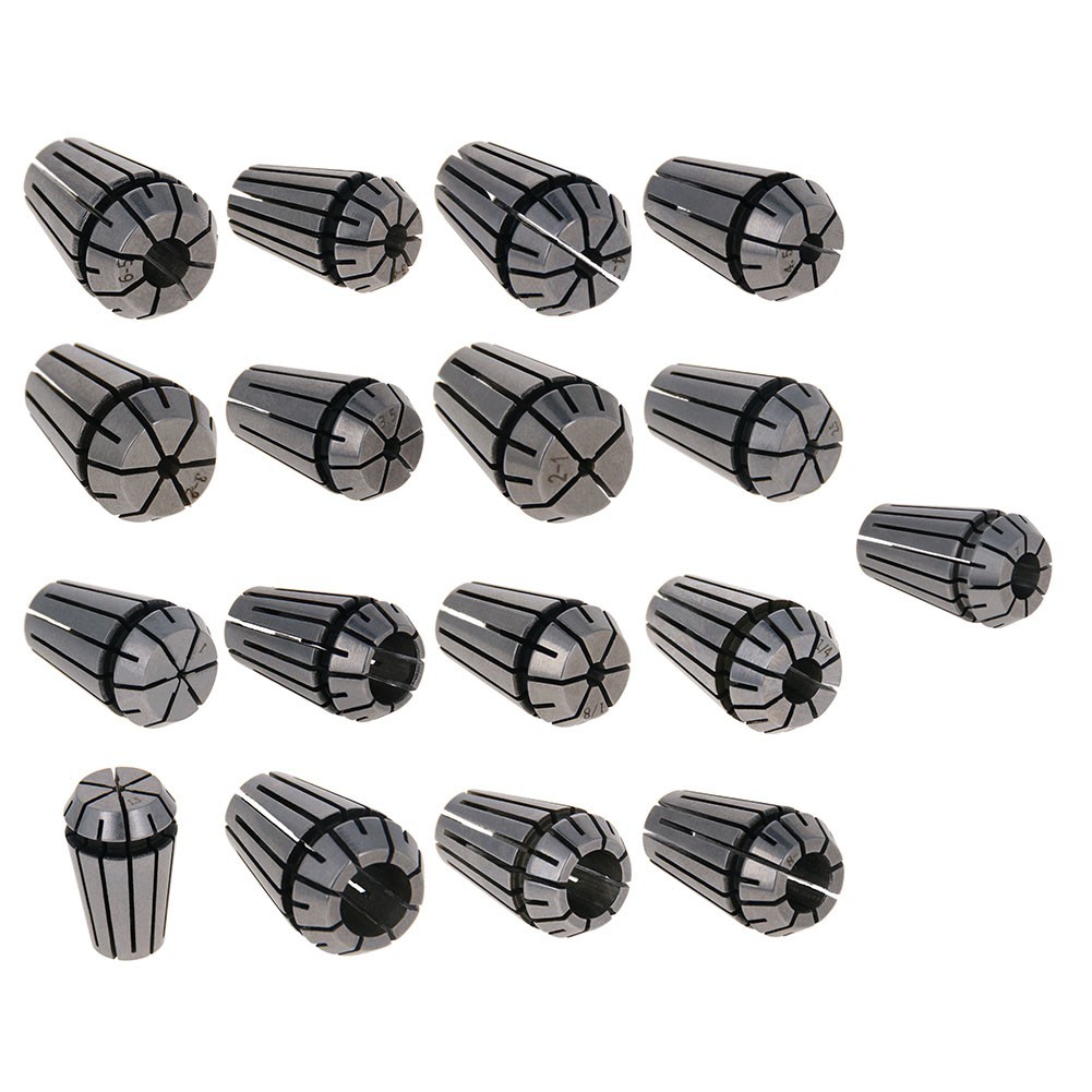 [DRHT] ER16 Clamping 1~9.5mm Spring Collet for CNC Milling Lathe Tool ...