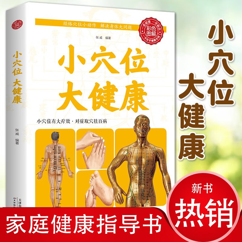 Color Pattern Small Acupuncture Points Big Health Human Body Meridian ...
