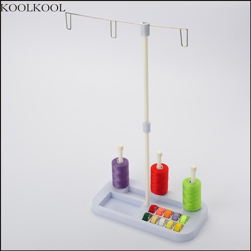 KOOK 3 Spool Thread Stand for Domestic Sewing Machine Embroidery ...