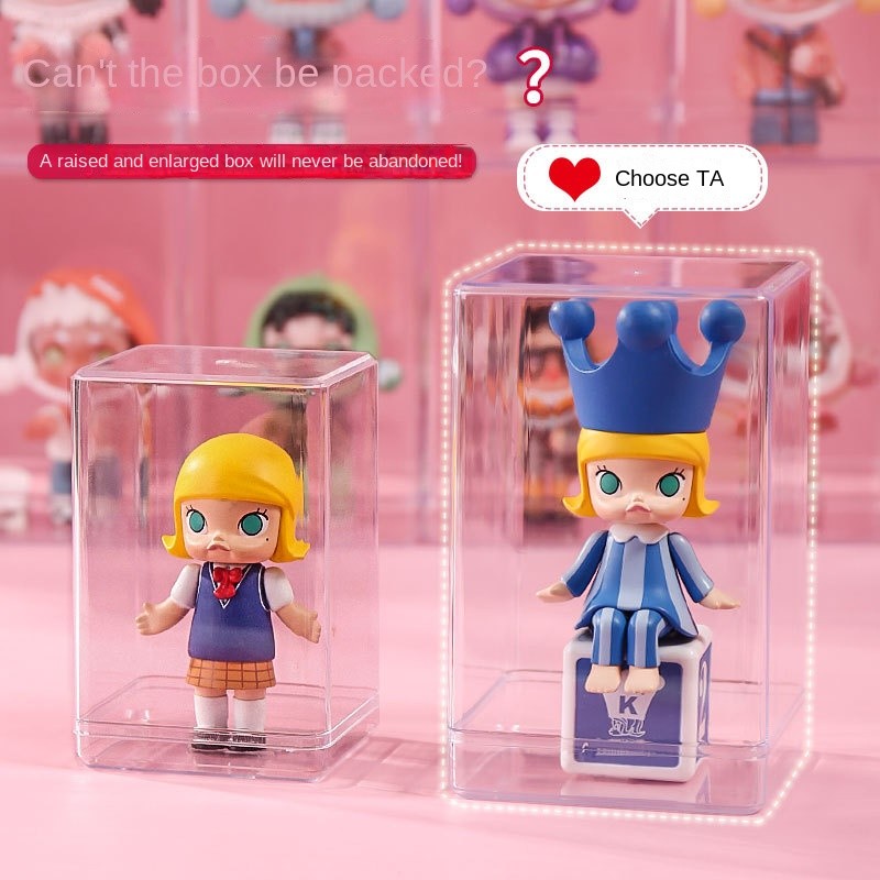 Pop Mart Blind Box Display Case | Dustproof Acrylic Showcase with LED ...
