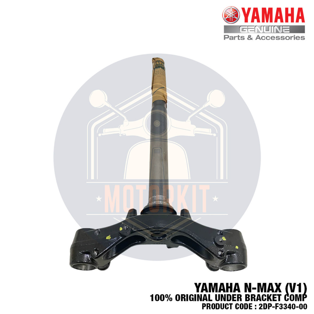 YAMAHA NMAX V1 100% ORIGINAL UNDER BRACKET COMP T FORK STEERING STEM ...