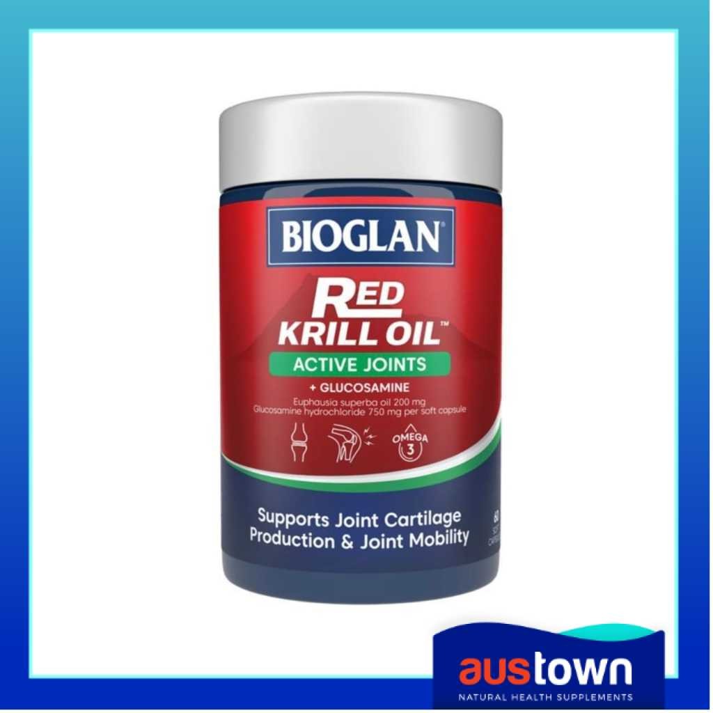 Bioglan Red Krill Oil Active Joints 60 Soft Capsules | Shopee Malaysia