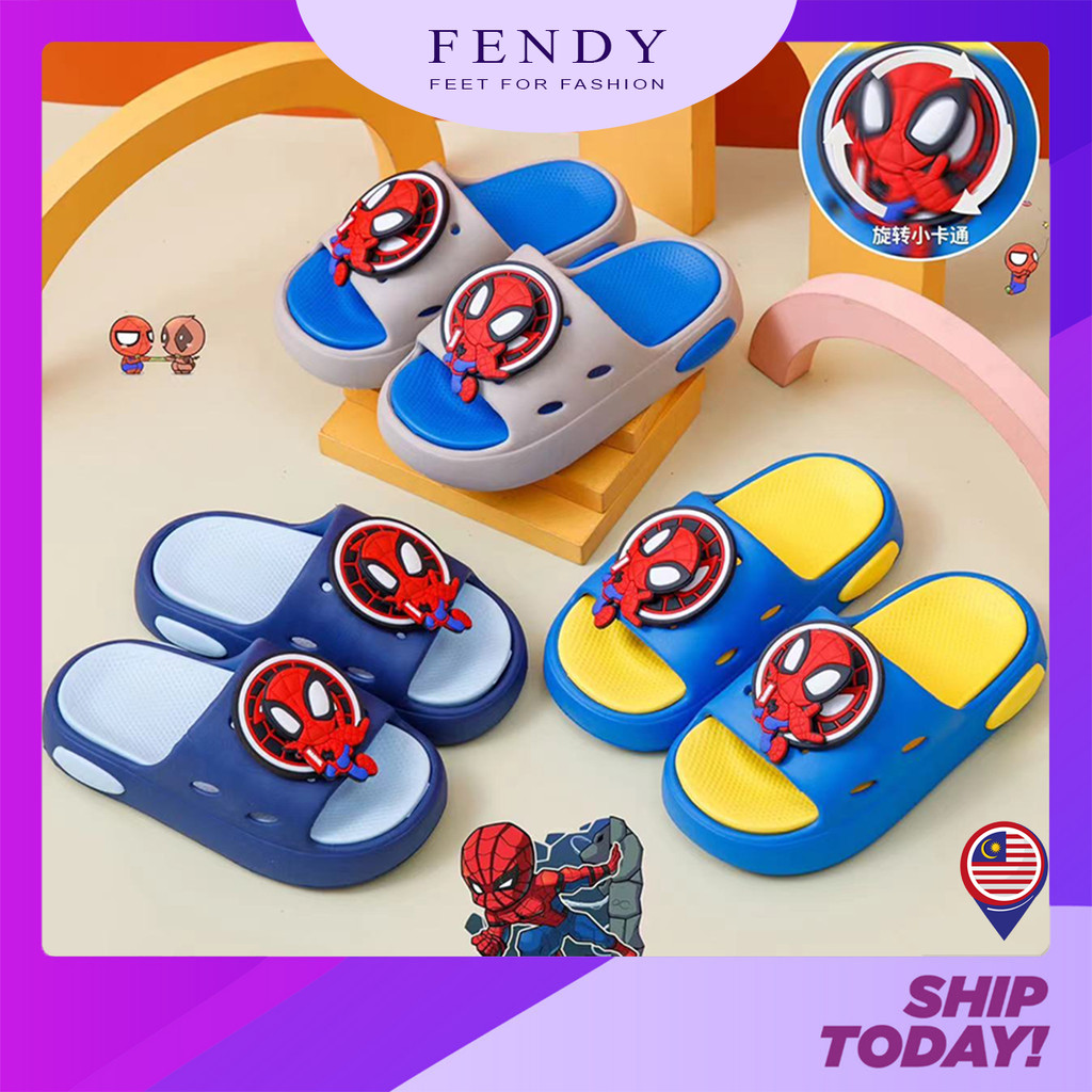 𝙁𝙁 𝙍𝙀𝘼𝘿𝙔 𝙎𝙏𝙊𝘾𝙆 💝 24-35 Kid's Cartoon Slippers EVA Shoes | Sandals Boys ...