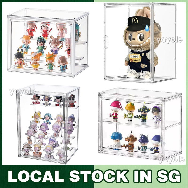 🔥🔥🔥Display Box Acrylic Popmart Display Rack Figurine Display Case ...