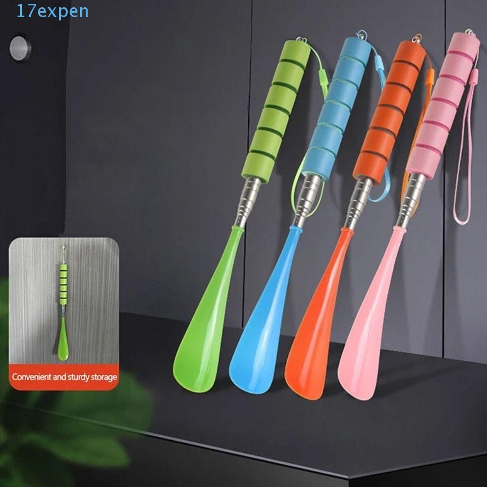 EXPEN Shoe Horn, 29cm-70cm Stainless Steel Shoe Lifter, No Need To Bend Down Long Handle ...