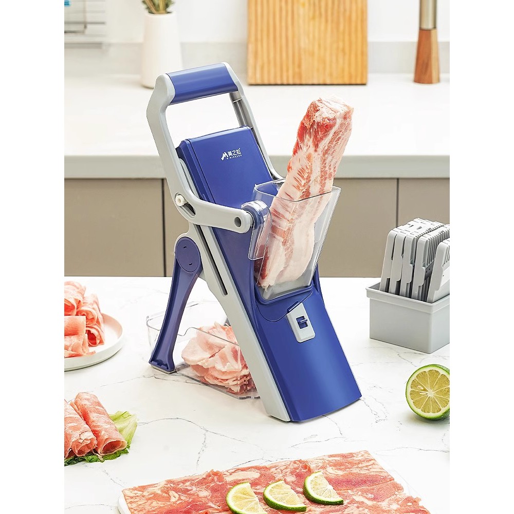 Meizhikou Slicer Dapur Pelbagai Fungsi Daging Lembu Lemak Daging Segar ...