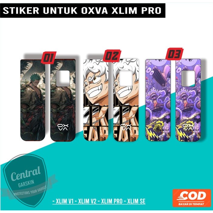 Sticker Garskin Skin OXVA XLIM PRO XLIM 2 SE zoro can be customized ...