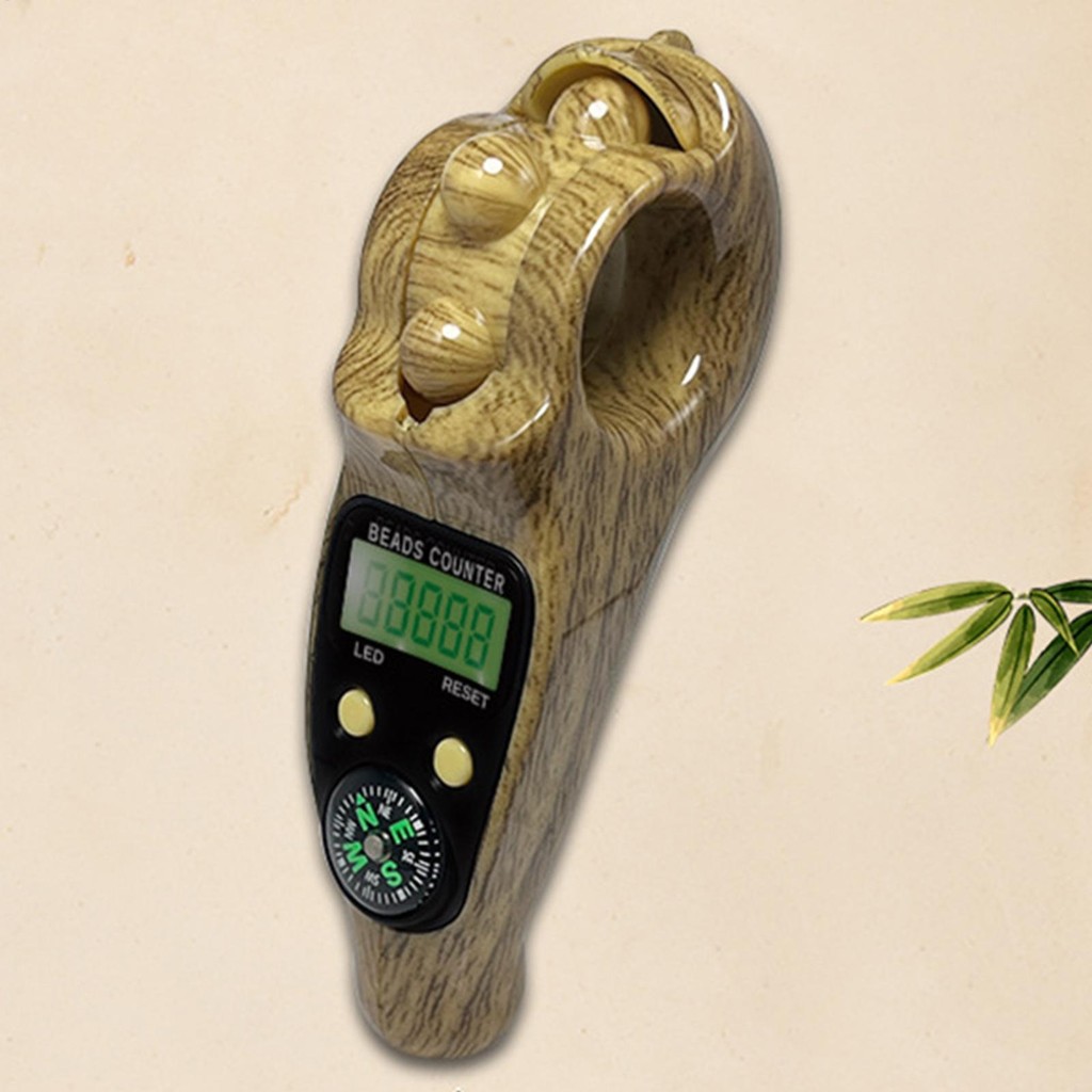Digital Beads Counter Finger Counter Portable Rotating Prayer Beads ...